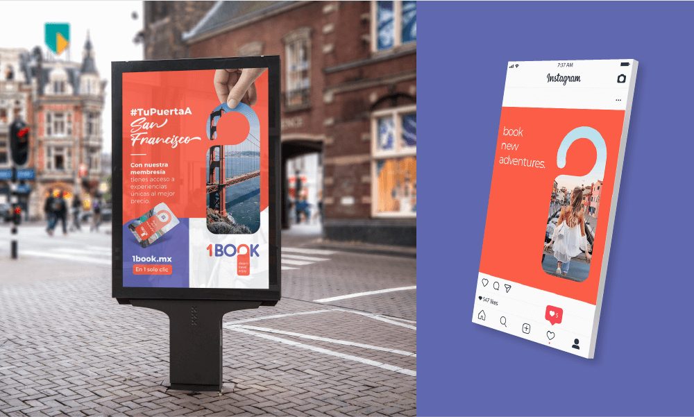 1BOOK: Identidad y Sitio Web - Los de Idea